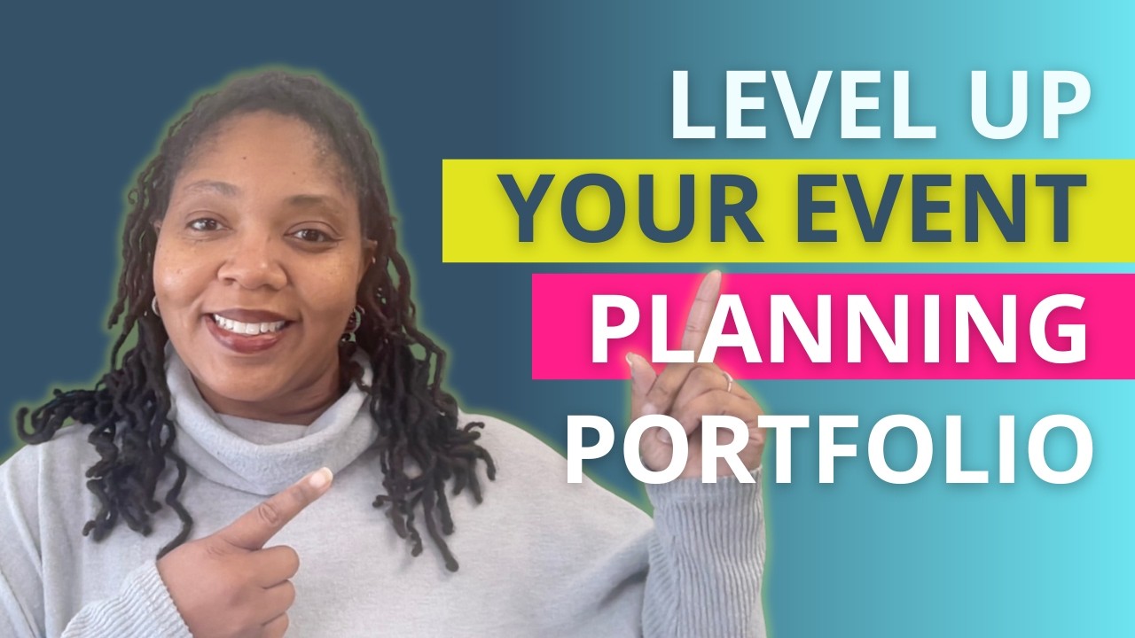 How to Build an Event Planning Portfolio That Stands Out - YouTube