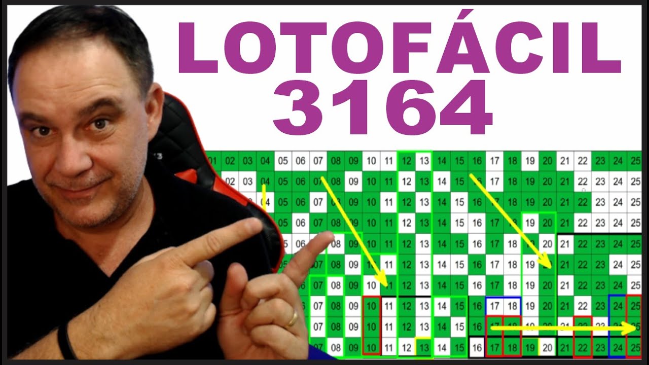 Dicas Para a Lotofacil 3164 Análise Das Dezenas - YouTube
