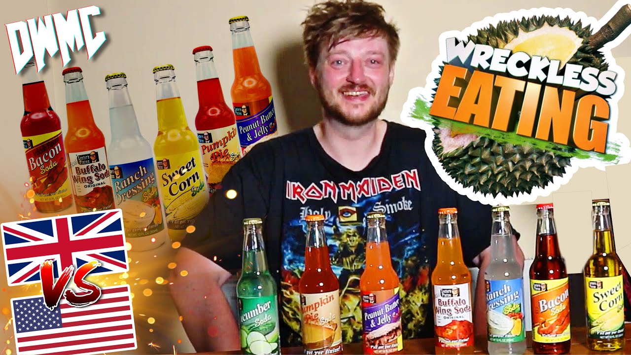 Lester Fixins Gross Soda Chug Off VS @WrecklessEating - YouTube