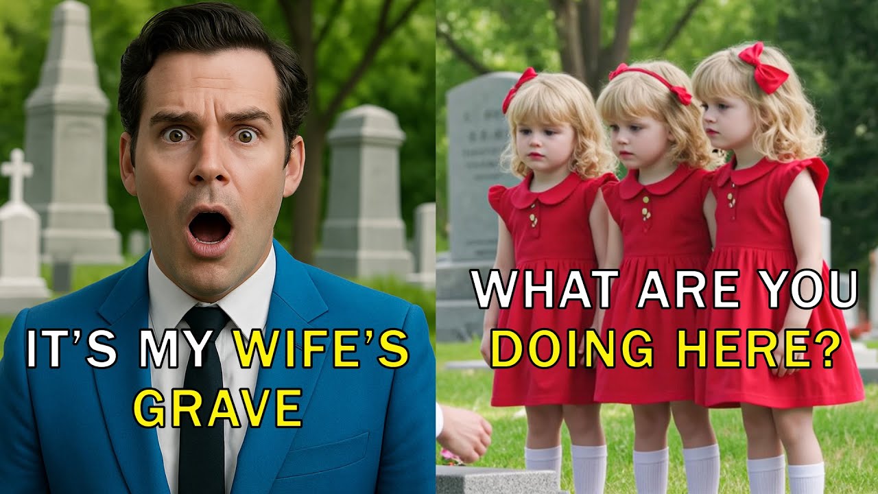 8 Year Old Triplets met their Dad for the first time at their Mom’s ...