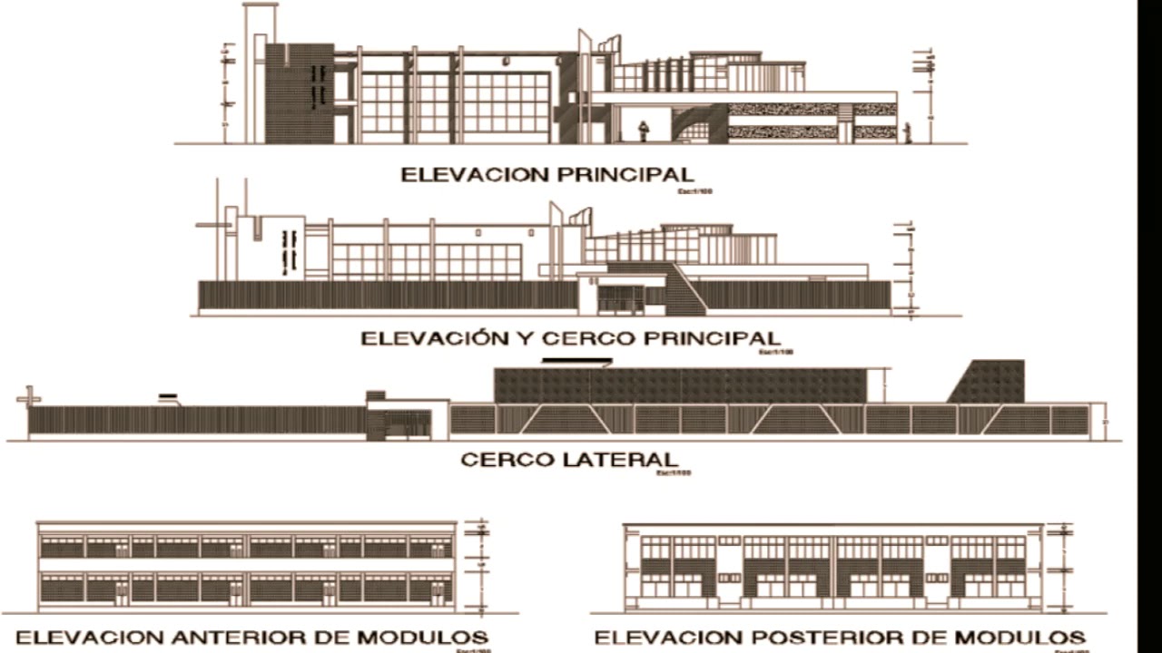 SCHOOL ELEVATION DESIGN - YouTube