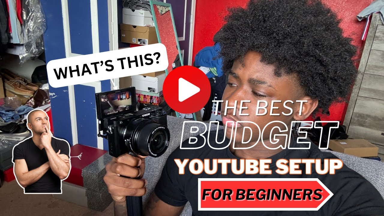 The Best Budget Youtube Setup For Beginners In 2024! - YouTube