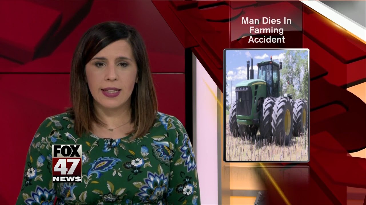 Man killed in auger accident at western Michigan farm - YouTube
