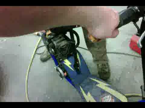 Chainsaw Engine Scooter - YouTube