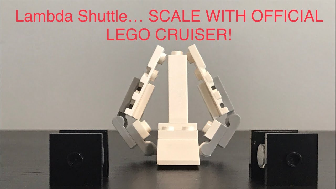 Mini LEGO Imperial Shuttle - Scale With Light Cruiser! - YouTube