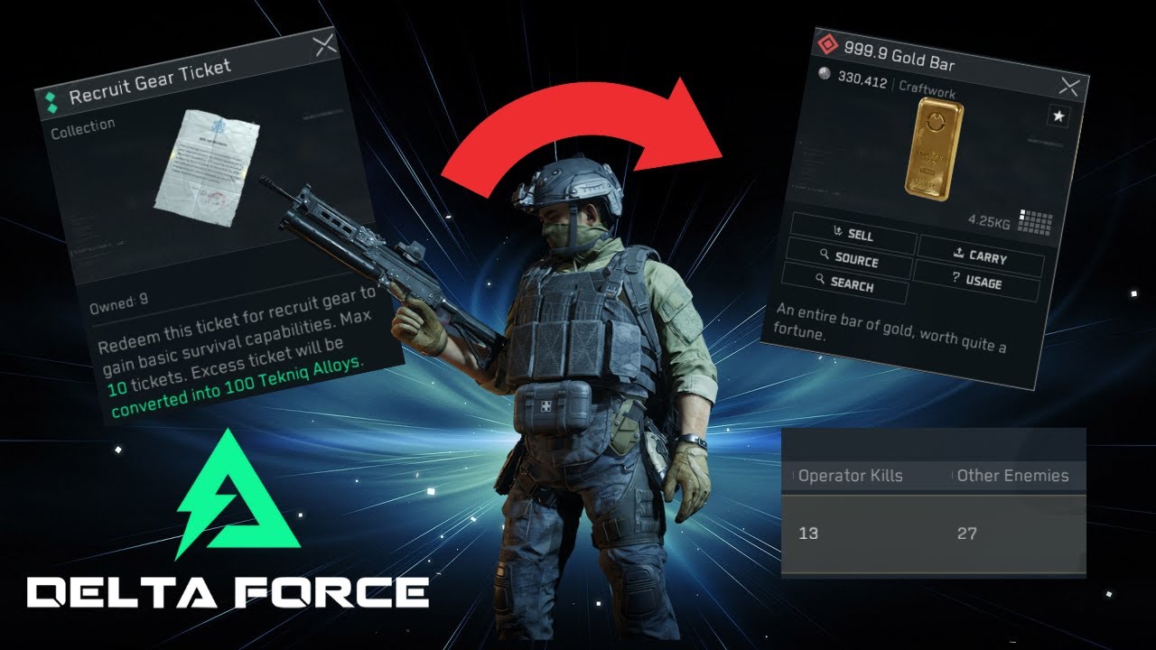 Delta Force: Solo Squad Easy Money Strategy Using Quick Kit!🔥💰 - YouTube