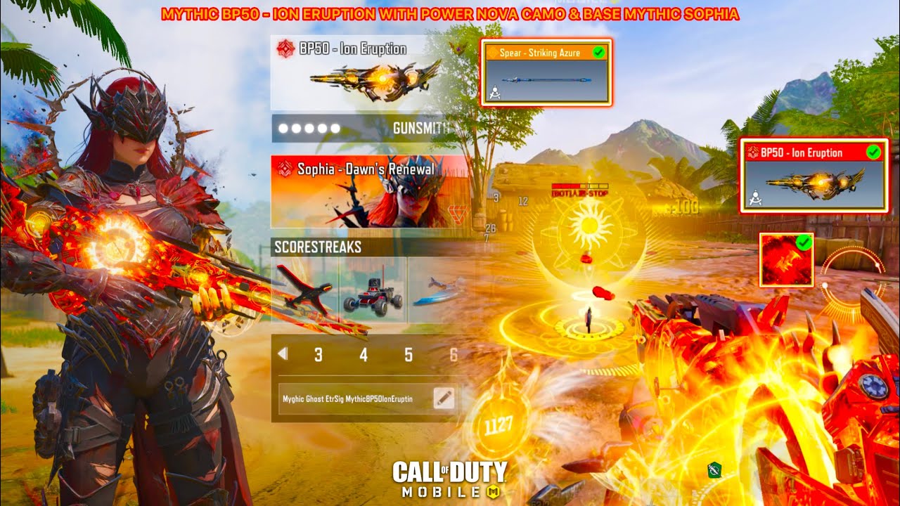 Mythic BP50 - Ion Eruption looks amazing with Power Nova Camo & Mythic ...