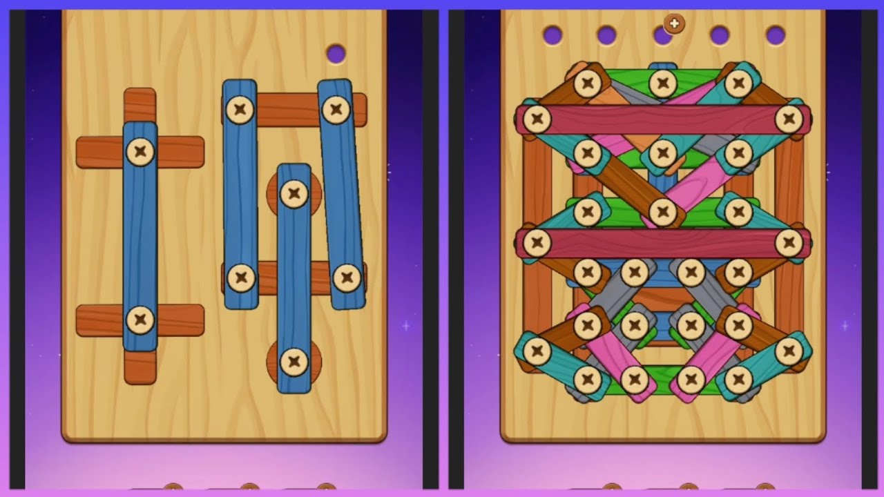 Wood Nuts & Bolts game level 40 || Akash nath || Made With Unity || # ...