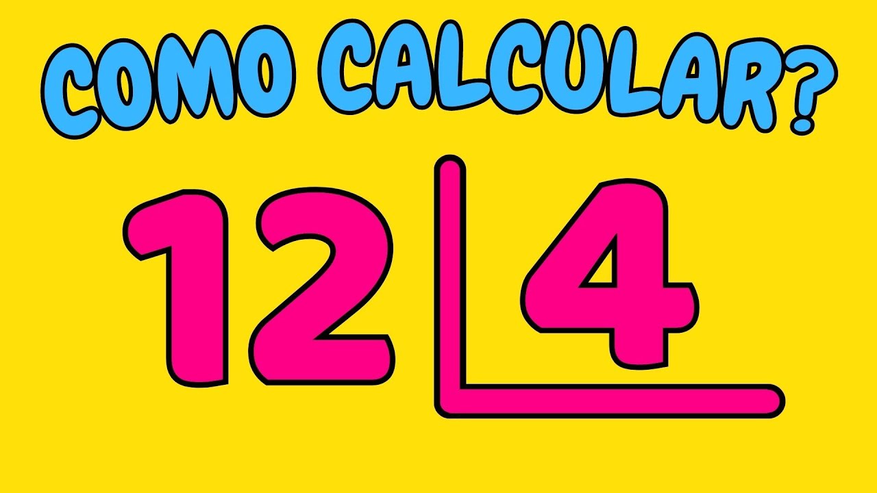 COMO CALCULAR 12 DIVIDIDO POR 4?| Dividir 12 por 4 - YouTube