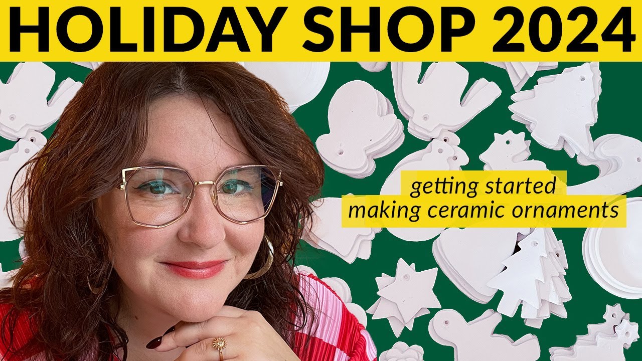 Getting started making ceramic ornaments - YouTube