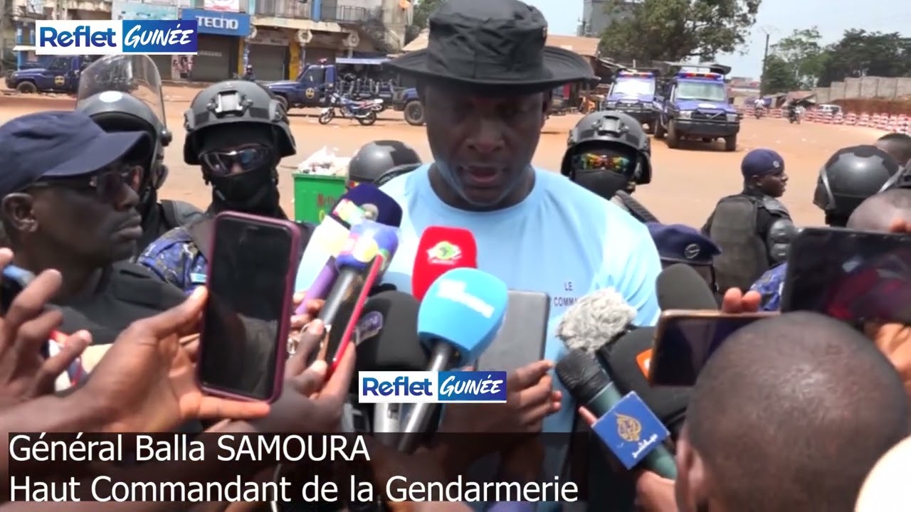 Selon Général Balla Samoura, Sur l'axe, la population est fortement ...