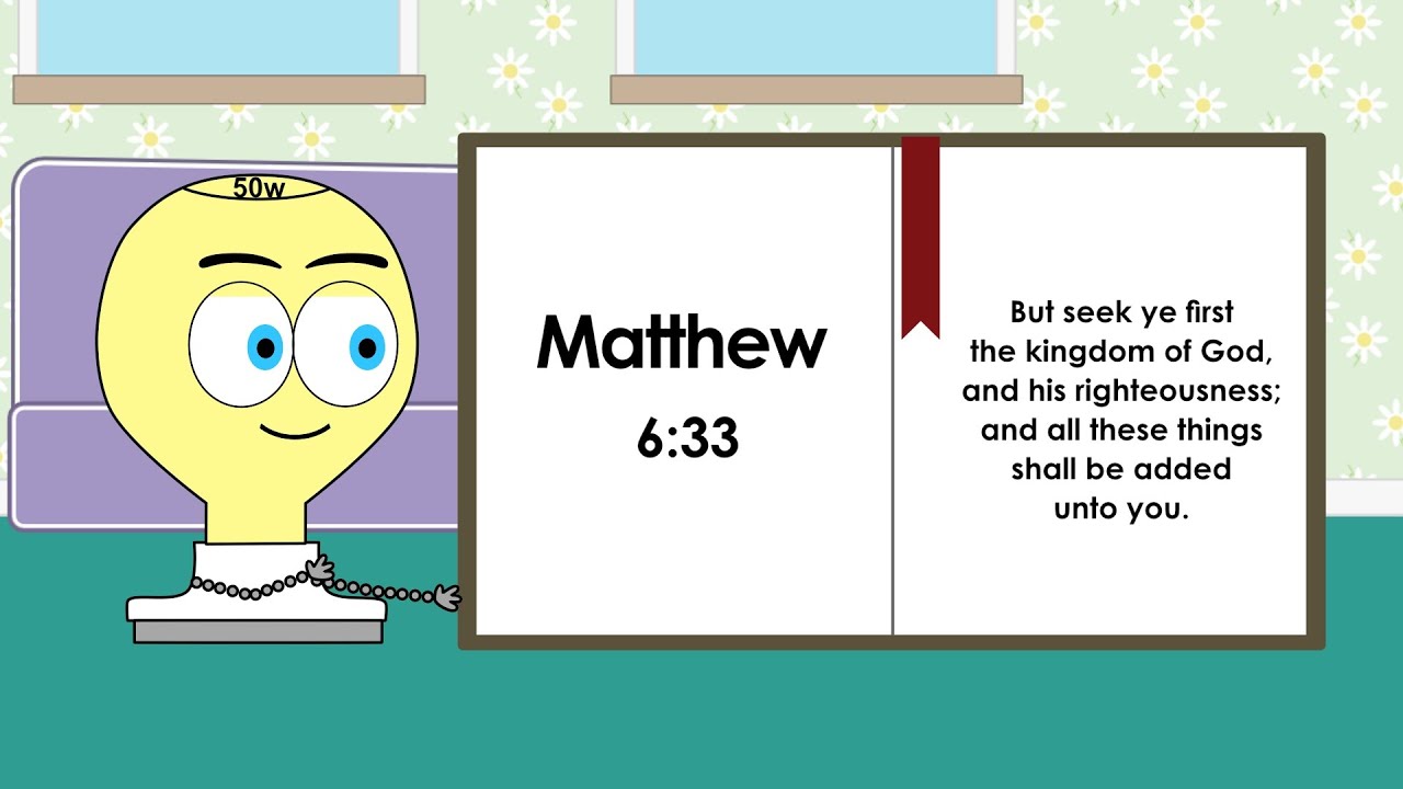 Bible memory verse Matthew 6 33 - YouTube