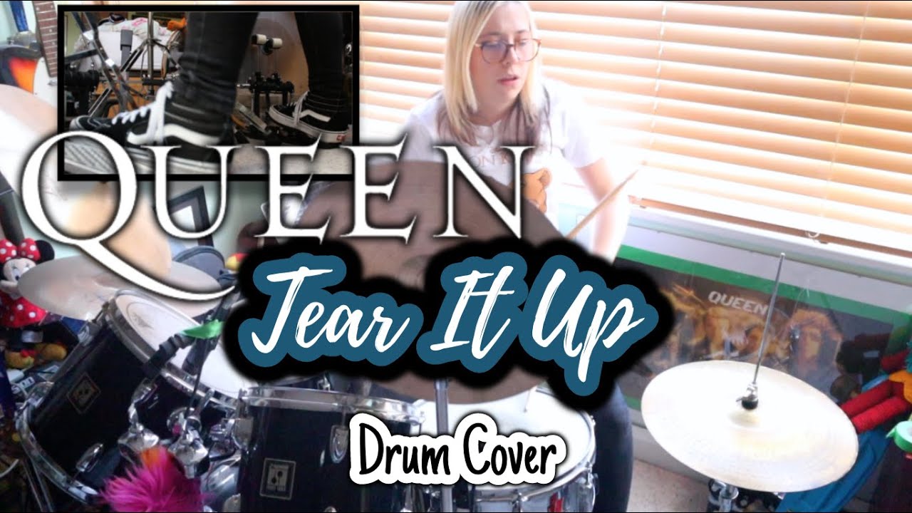 Queen|| Tear it Up Drum Cover - YouTube