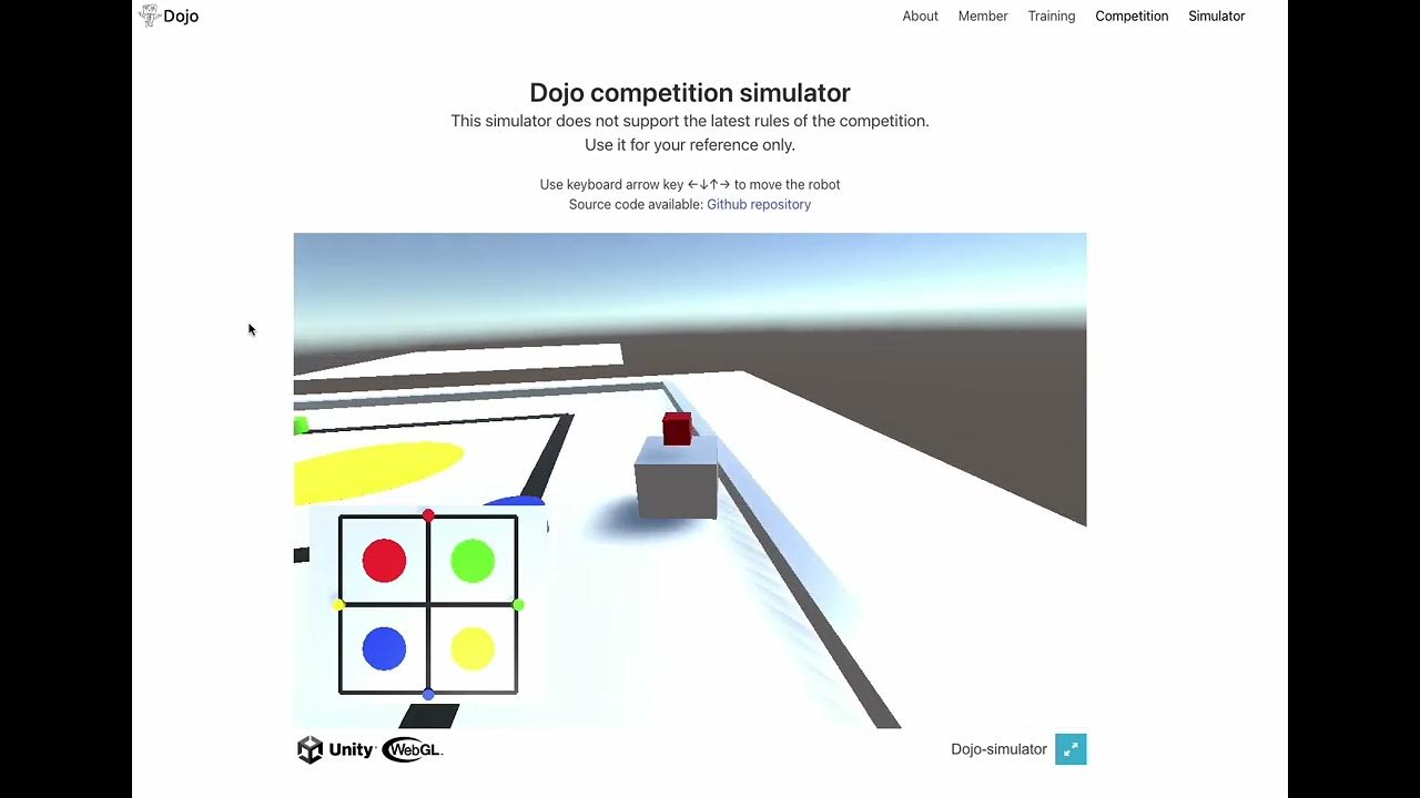 Robotics dojo simulator using ROS, URDF, & Unity (pick and place) - YouTube