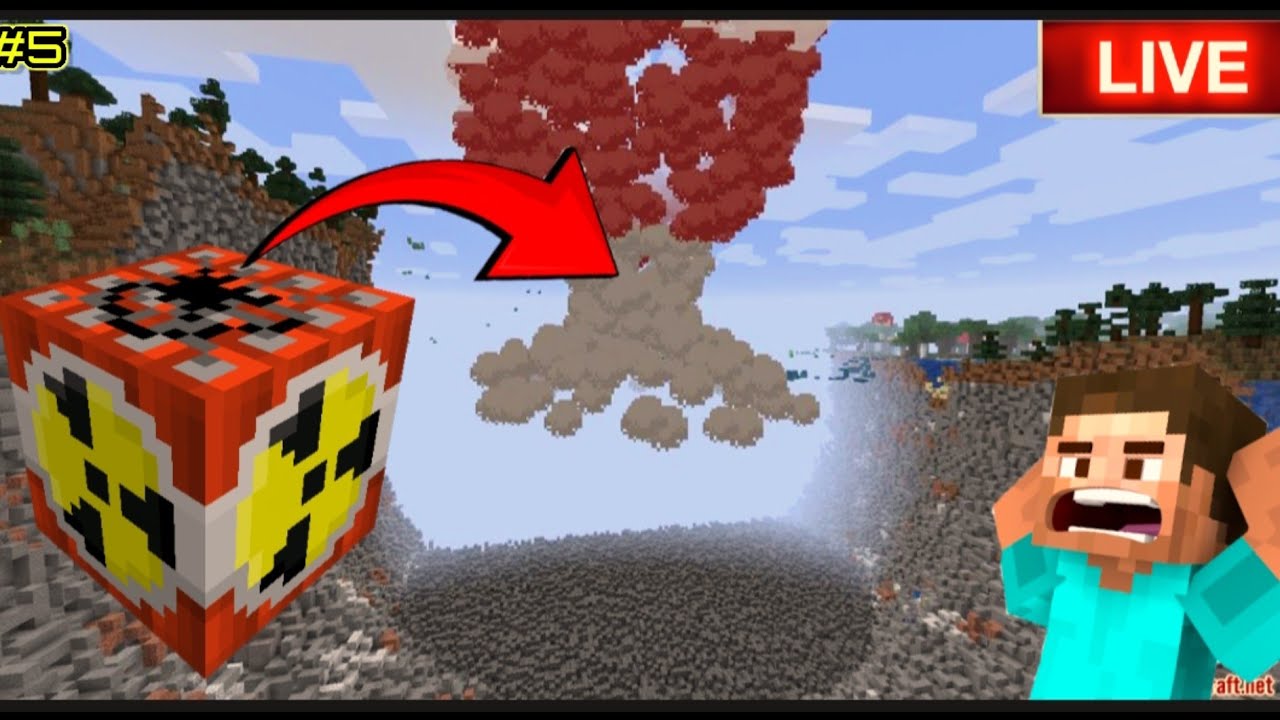 Minecraft Maga Explosion TNT - YouTube