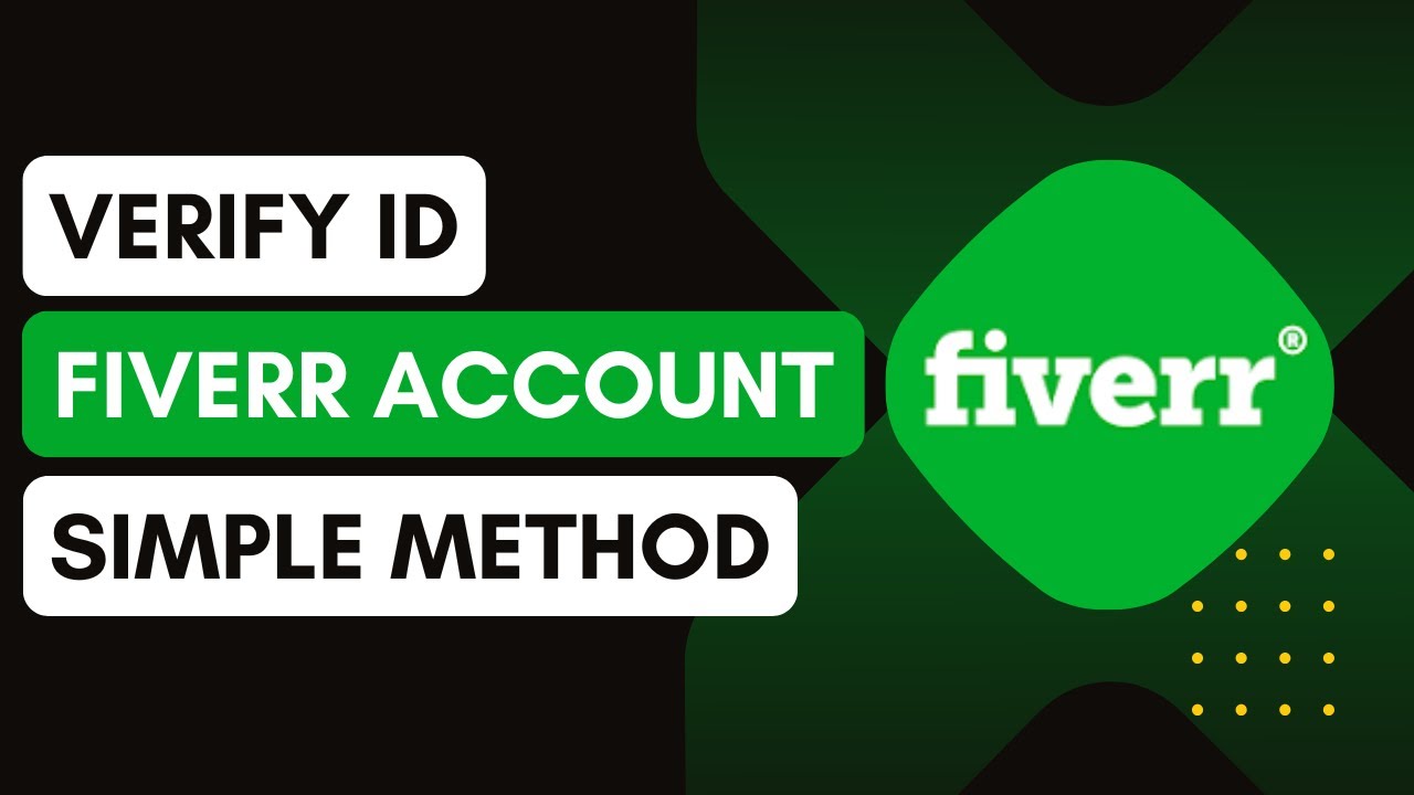 How To Verify Id On Fiverr | Easy Guide - YouTube