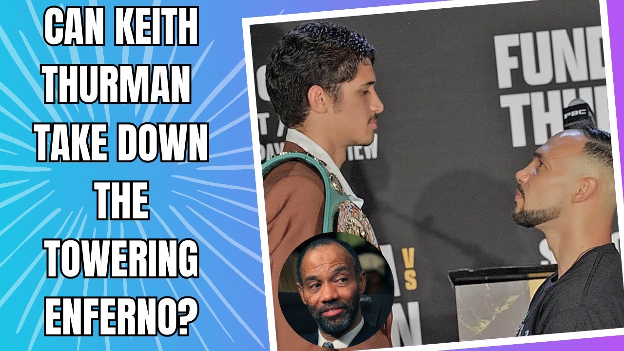 Is Sebastian Fundora Too Tall For Keith Thurman to Overcome? - YouTube