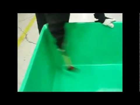 Forklift & Hammer Durability Tests on MPC Insulated Containers from ...