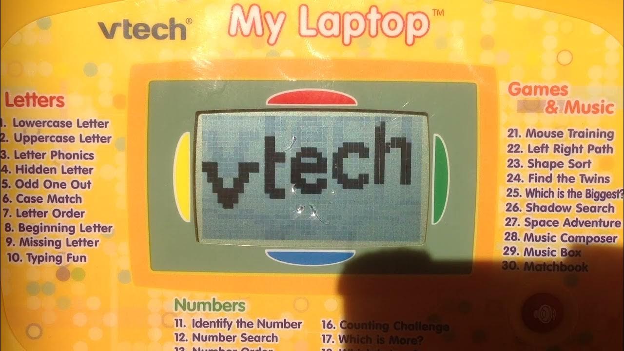 VTech: 2006 My Laptop / Tote & Go Laptop Plus UK Startup & Shutdown - YouTube