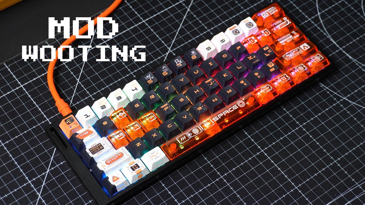 Lets mod Wooting HE+ - YouTube
