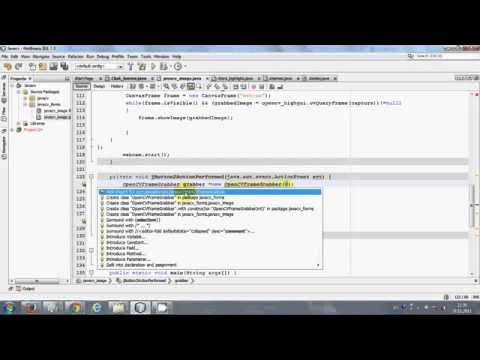 Java prog#149 Capture Image from webcam using JavaCV and Java - YouTube