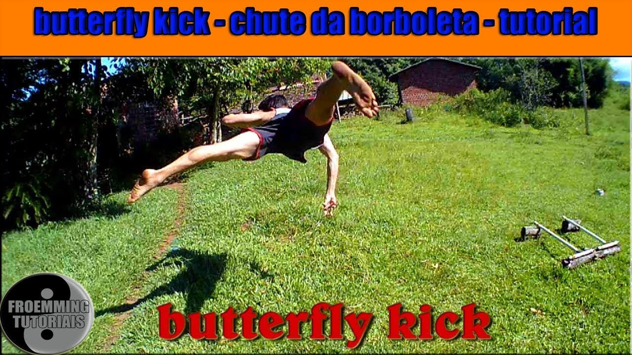 butterfly kick - chute da borboleta - tutorial - YouTube
