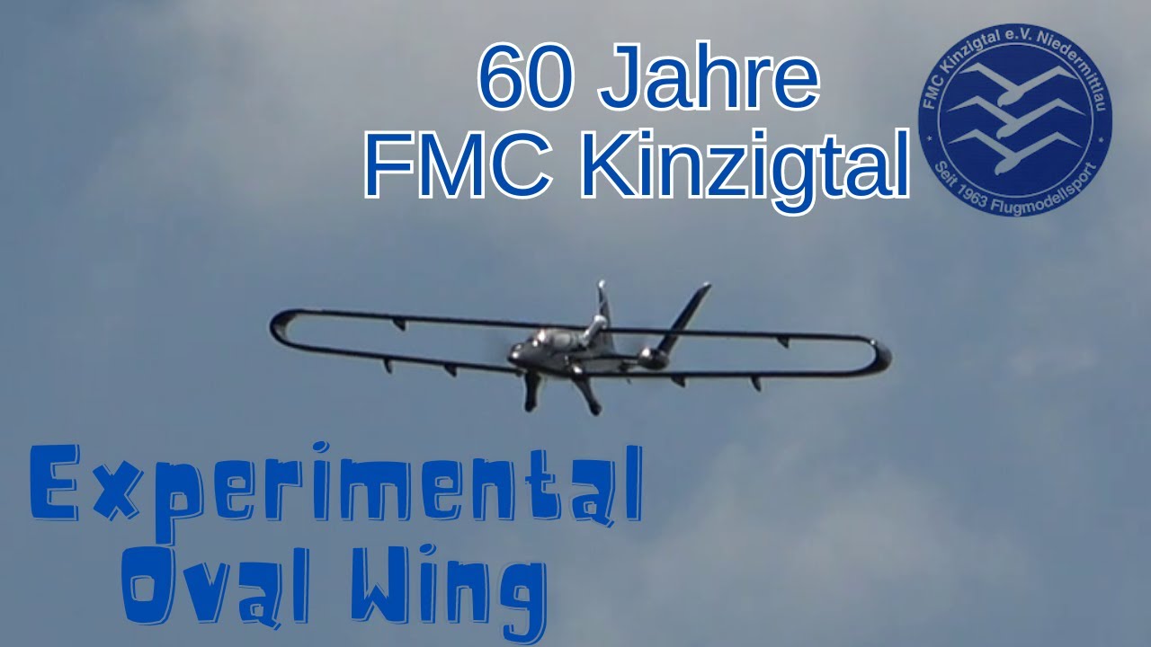 RC SCRATCHBUILD CARBON EXPERIMENTAL OVAL WING (60 Jahre FMC Kinzigtal ...