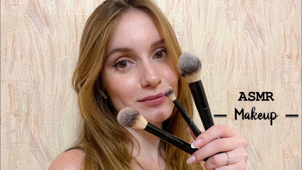 АСМР ролевая игра, накрашу Тебя и успокою / ASMR role play, make up and ...
