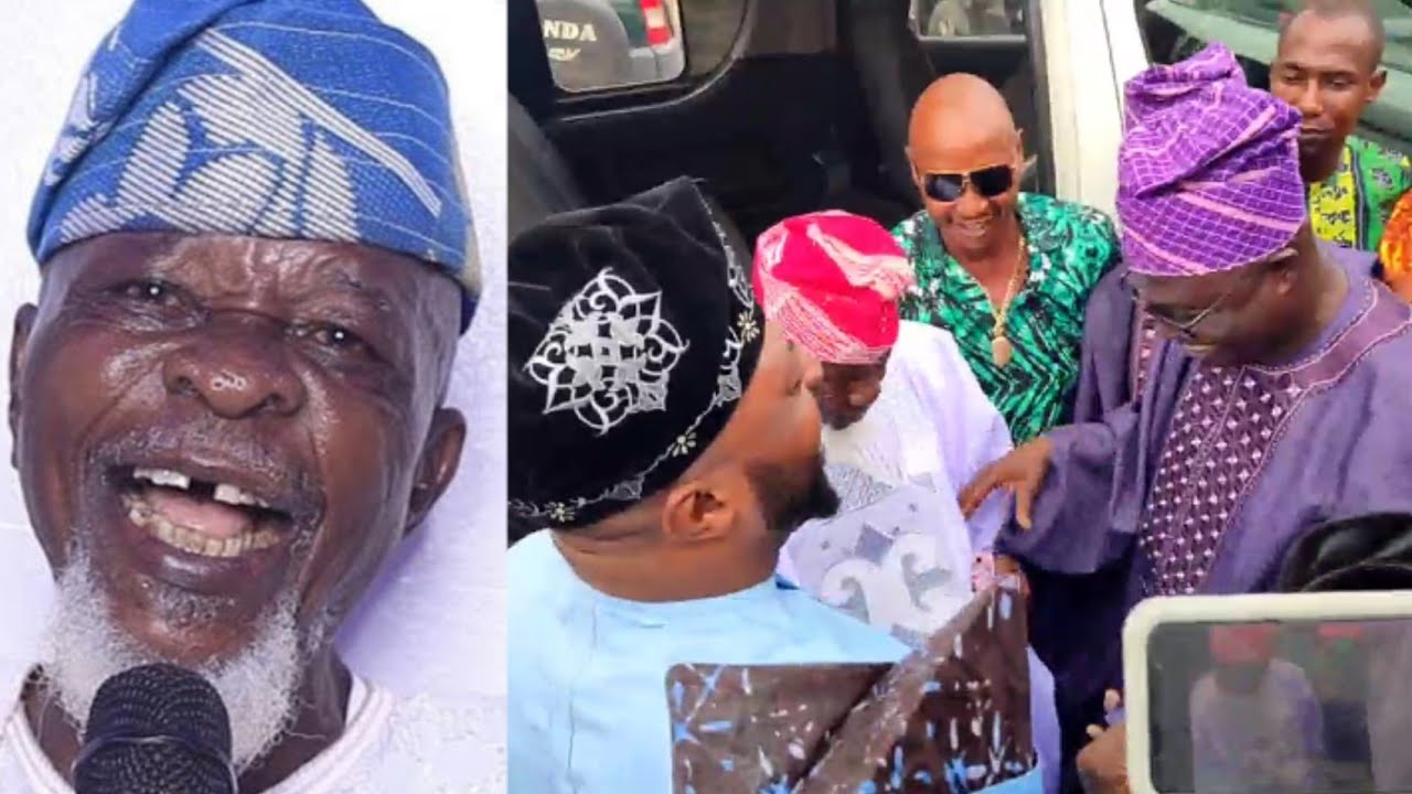 ODUN ADEKOLA, BABA LATIN TURN BODY GUARD FOR BABA AGBAKO AS HE ARRIVE ...