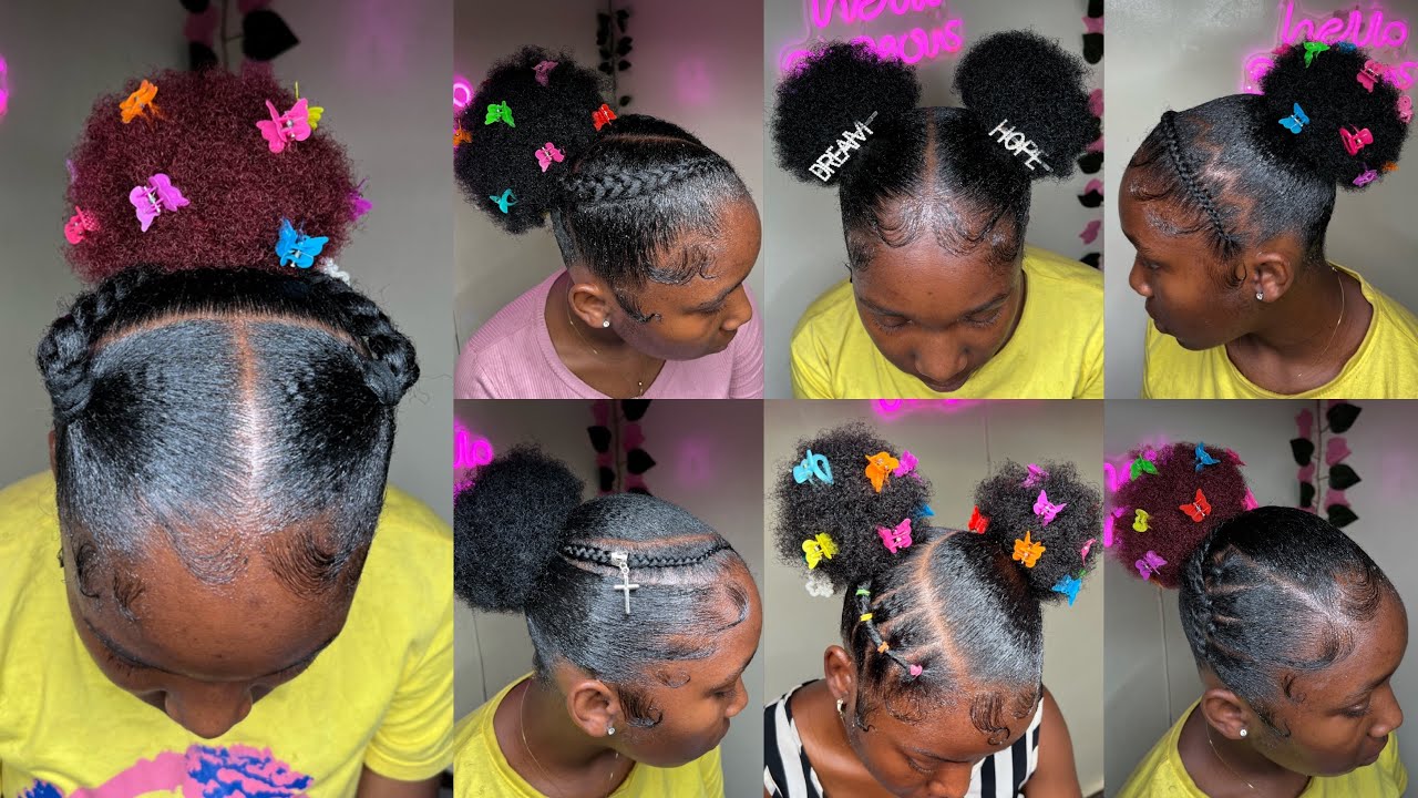 💫 New BEAUTY GODDESS 4𝐜 natural hairstyle + 𝐒𝐥𝐚𝐲𝐞𝐝 edges 🩵viral TIKTOK ...