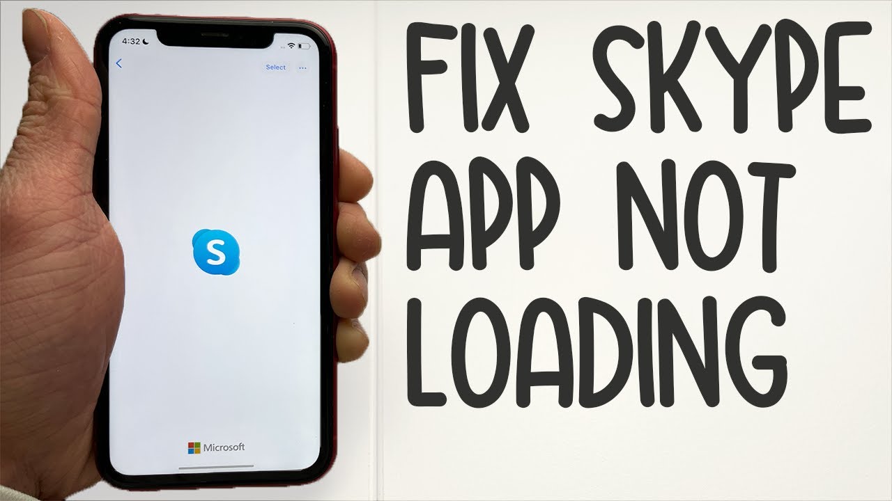 How To Fix Skype App Not Loading On Mobile - YouTube