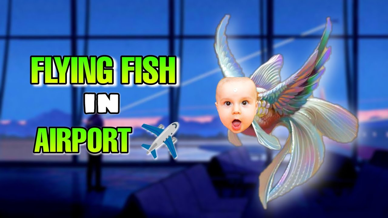 I Am Fish - Flying Fish Level 3 - Airport Escape ! ( part 1 ) - YouTube