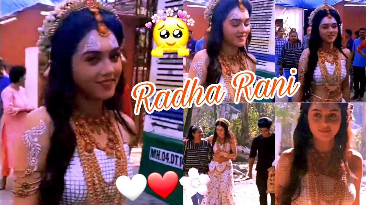 Radha Rani in Golok look | Offscreen fun at Radhakrishn set | # ...