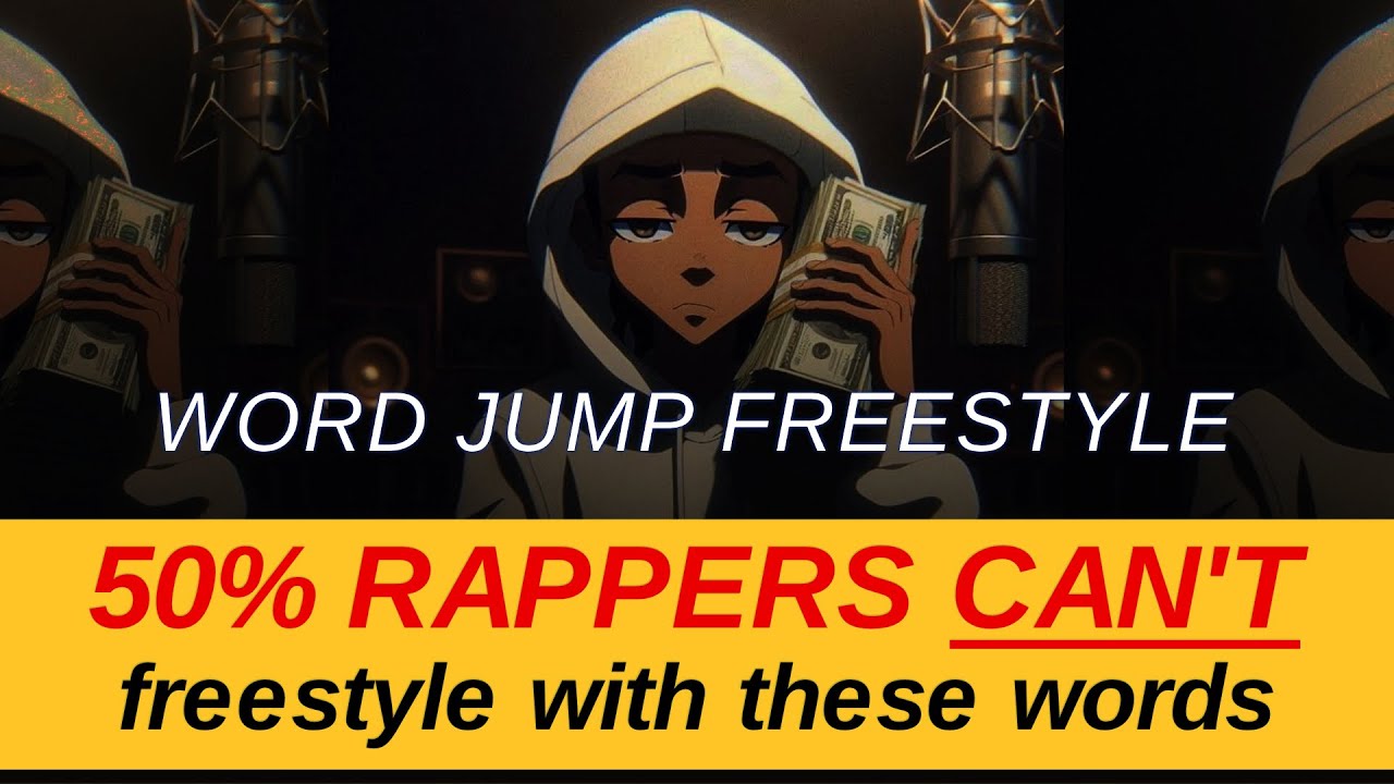 50% rappers CAN'T freestyle w these words 👀 [Word Jump] Sampled Old ...