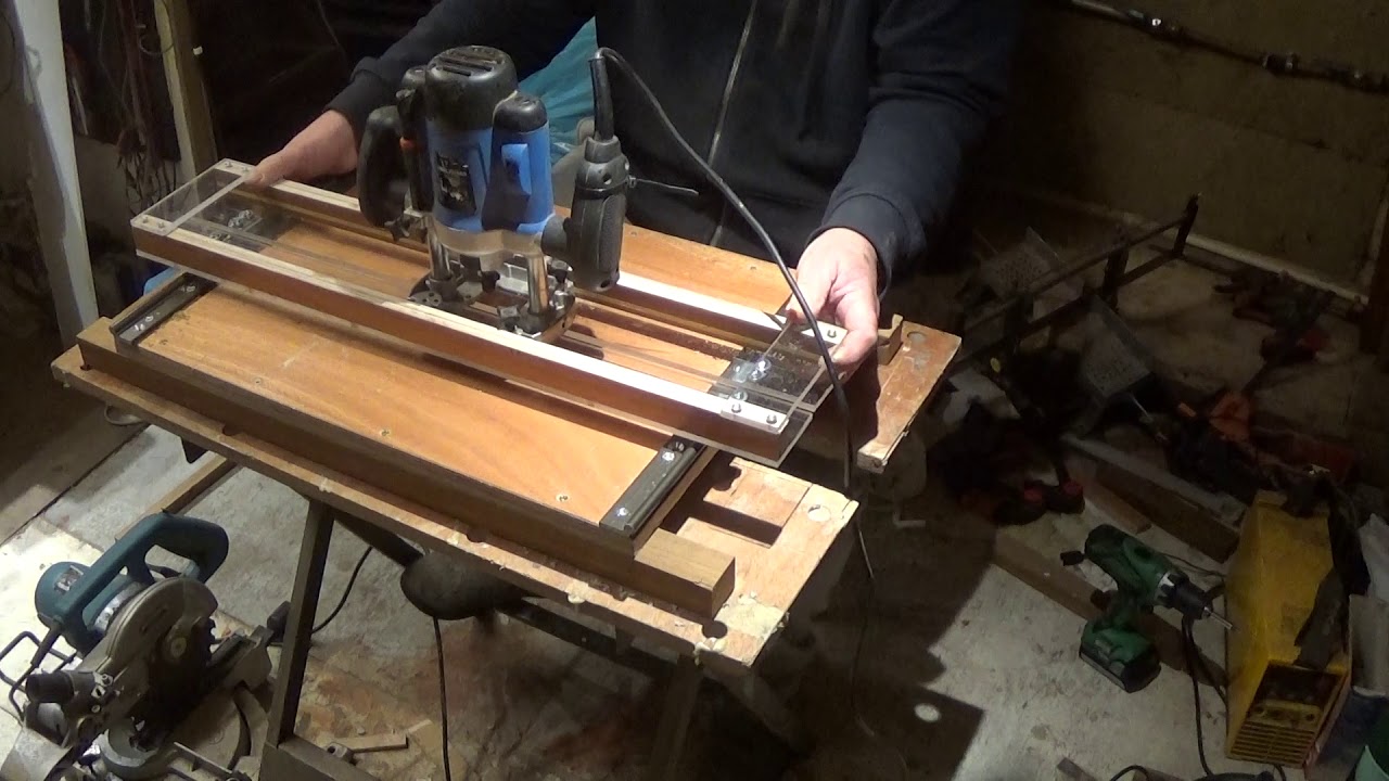 Simple hand driven X/Y coordinate table. - YouTube