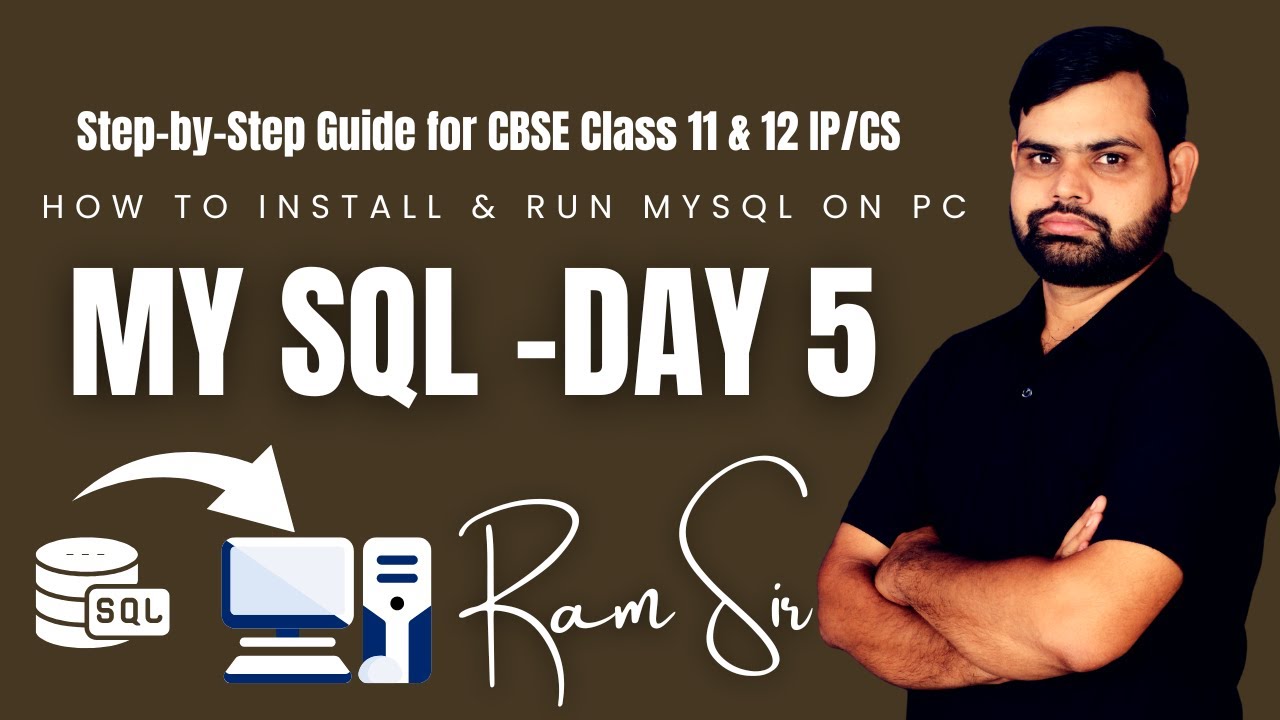 How To Install And Run Mysql On Pc Step By Step Guide For Cbse Class 11 And 12 Ipcs Day 5 Youtube