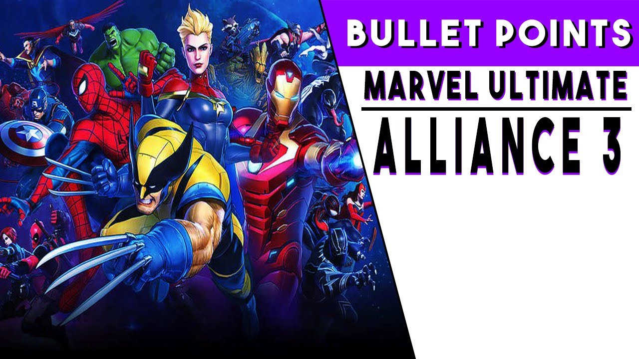 Bullet Points - Marvel Ultimate Alliance 3: The Black Order - YouTube