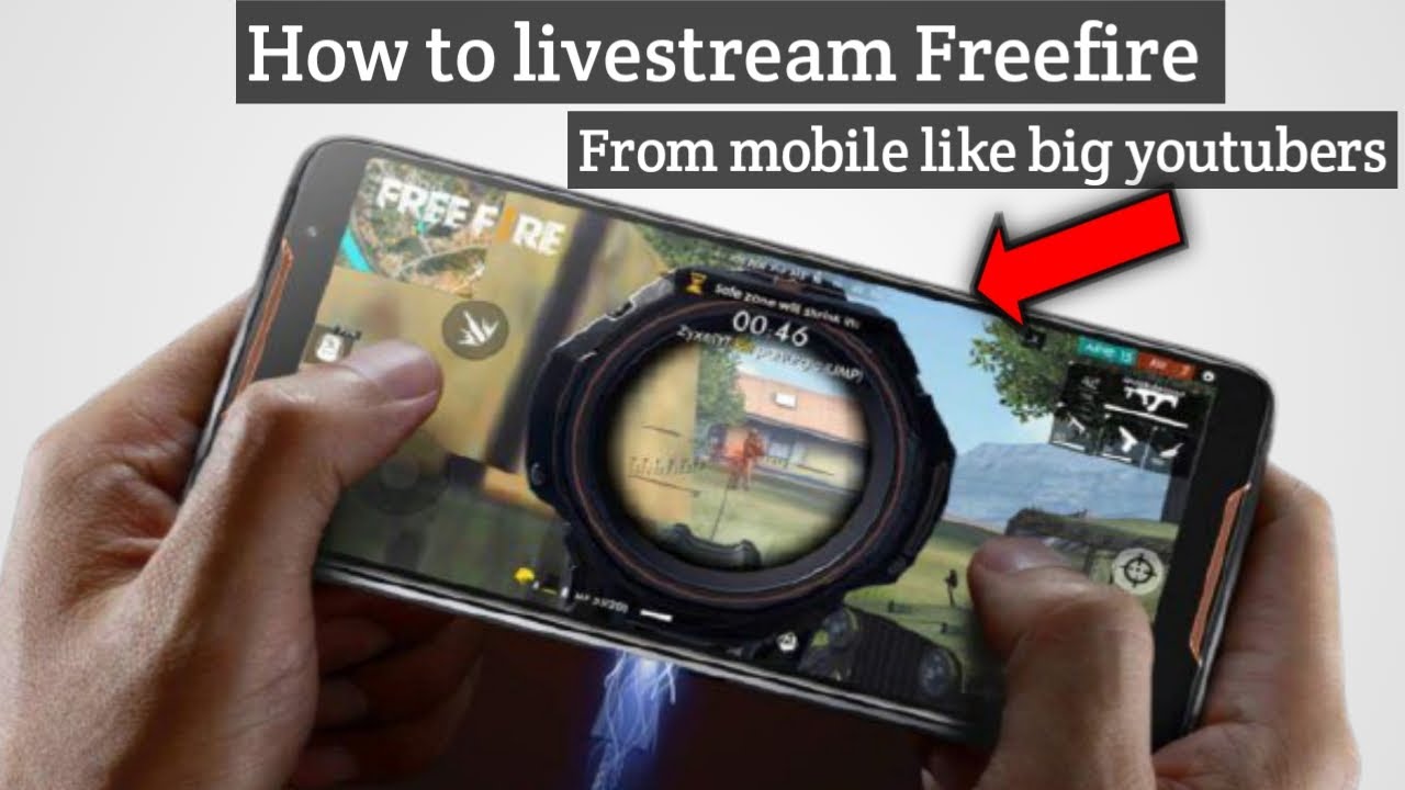 how to livestream free fire on YouTube. free fire live stream kaise ...