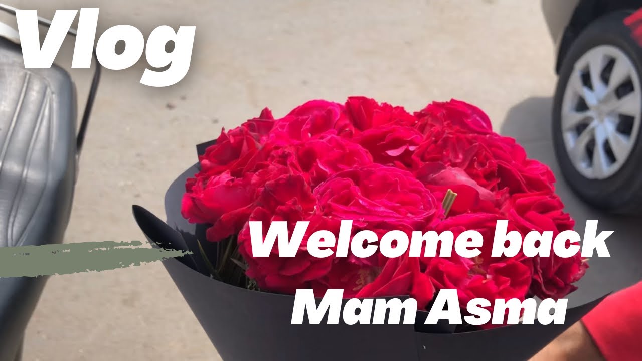 Welcome back Mam Asma ️#vlogvideo #university #uskt - YouTube