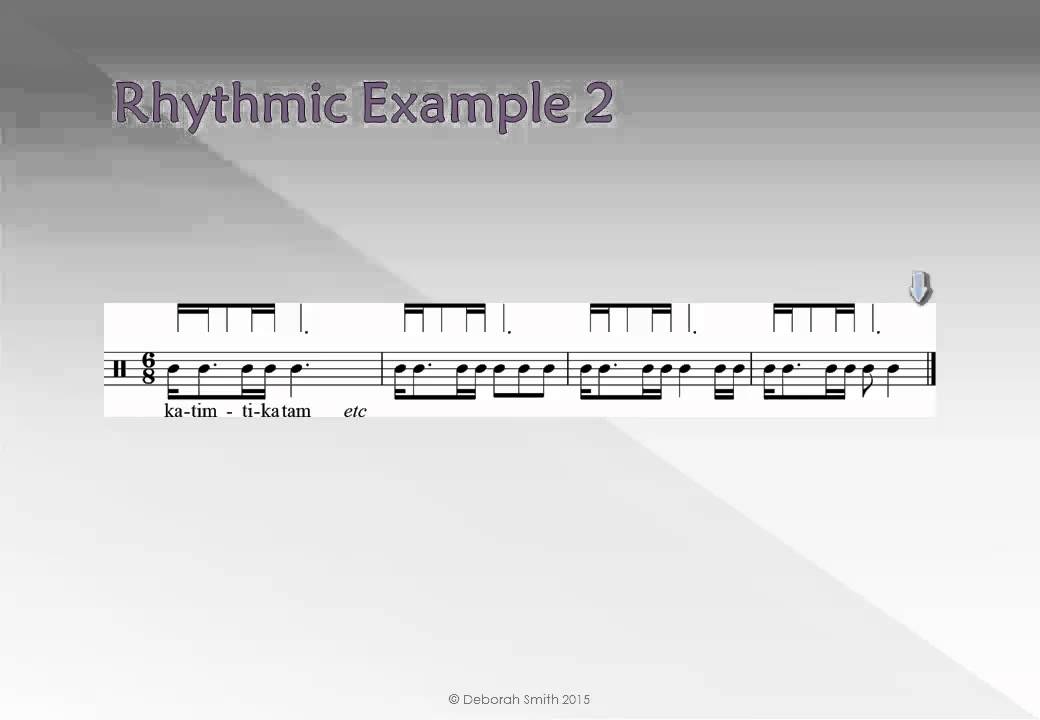 S15 Video 2: More Dotted Quaver Rhythms in Compound Time - YouTube