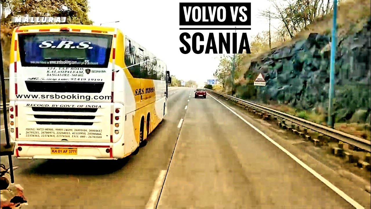 VOLVO AND SCANIA BUS RACE!!! - YouTube