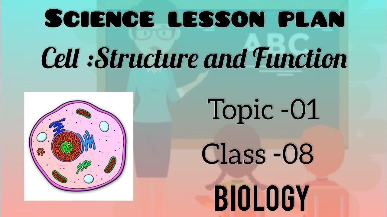 BIOLOGY LESSON PLAN|| CLASS- 8|| CELL : STRUCTURE AND FUNCTION - YouTube