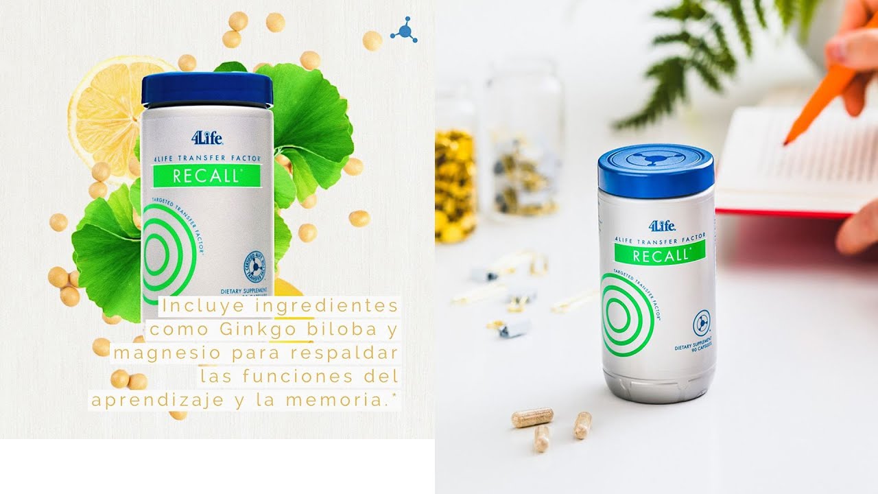 ¿Para qué sirve 4Life Transfer Recall? | Cómo se toma? - YouTube