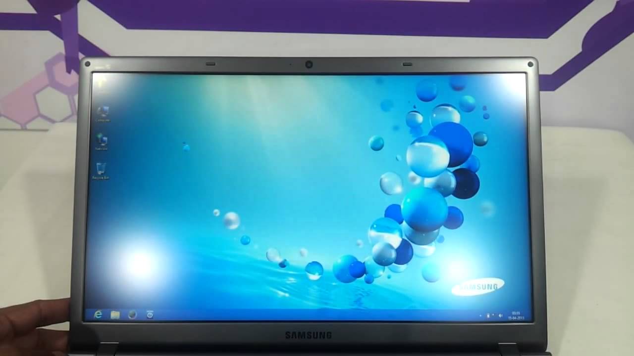 samsung np550 - YouTube