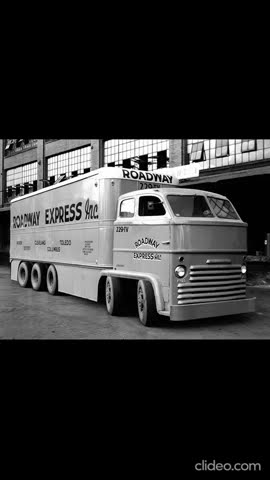 Chipmunk "moving on" & Roadway Express: Trucking Co of yesteryear: 1930 ...