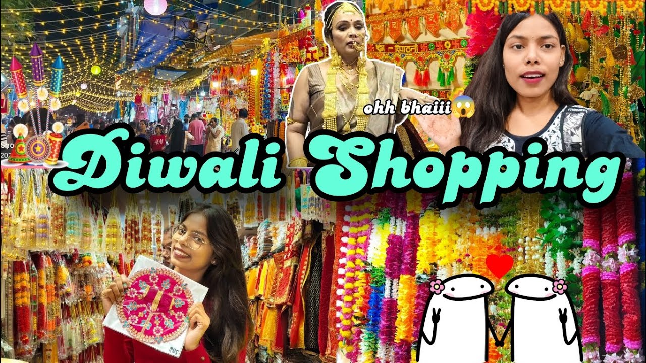Diwali Shopping vlog🪔💗 | Archu and Banduu🧿 #diwali #vlog - YouTube