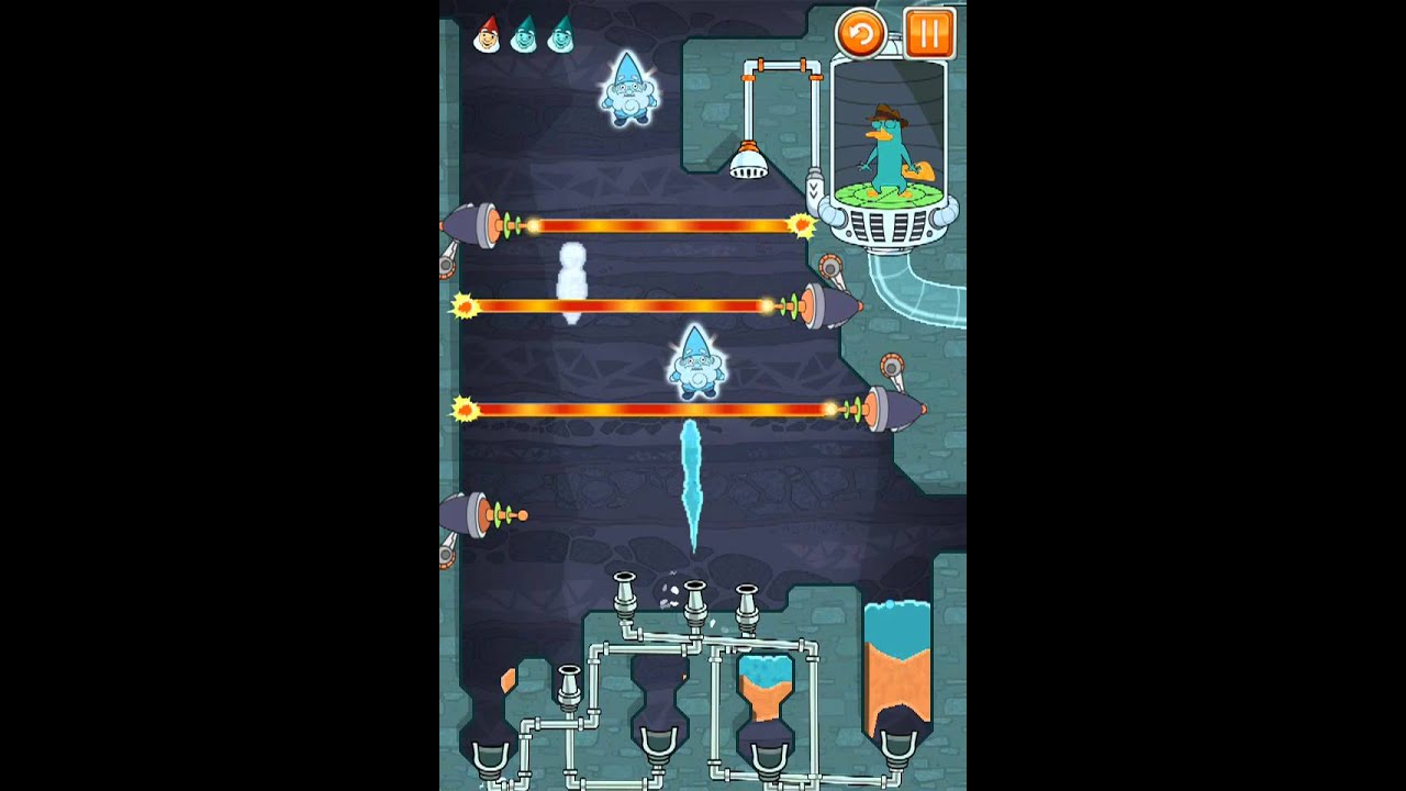 Where's my Perry Game Walkthrough 1-14 Steamed Up Level! (An Agent I ...