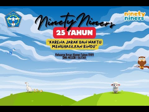 Ninety Niners // 25 tahun Sma 1 kota blitar - YouTube