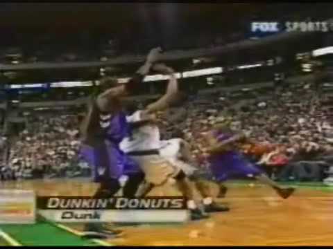 VC two handed tomahawk vs Celtics 2003 season - YouTube