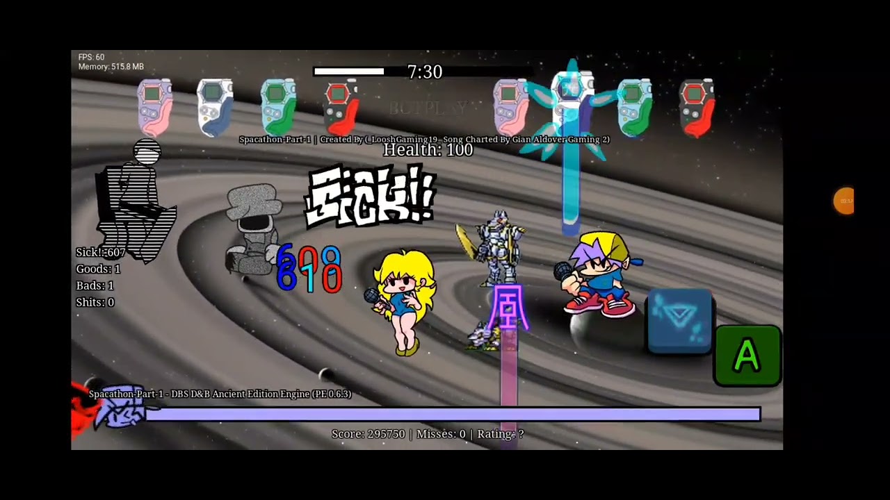 FNF Spacathon Part 1 (Gameplay) Dave & Bambi Ancient Edition V3 - YouTube